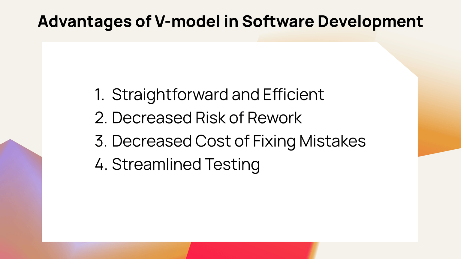 What is the difference between Agile And V-model?